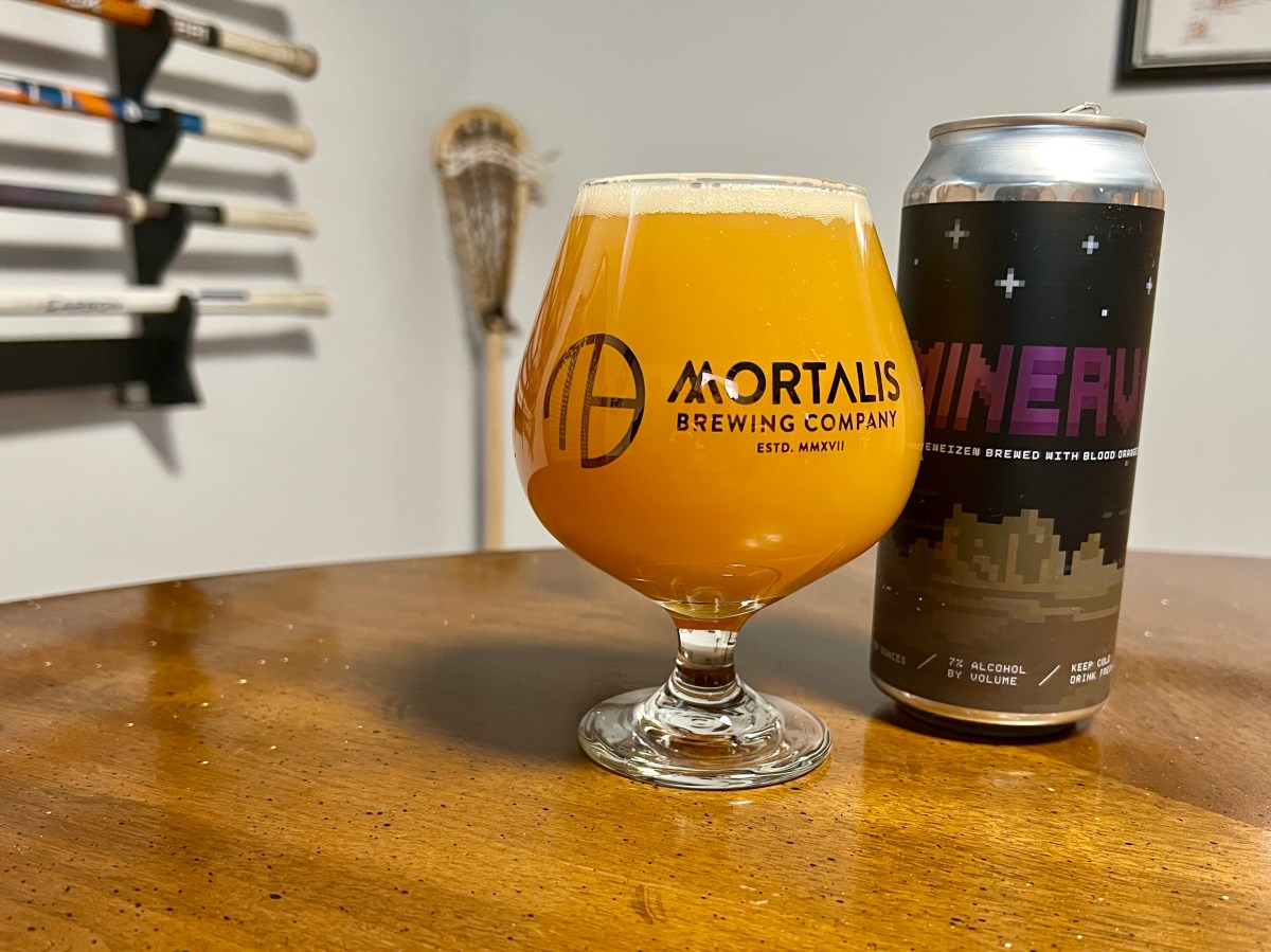 Brew Review – Mortalis Brewing Co. Minerva (8BIT) – A Town's Zone