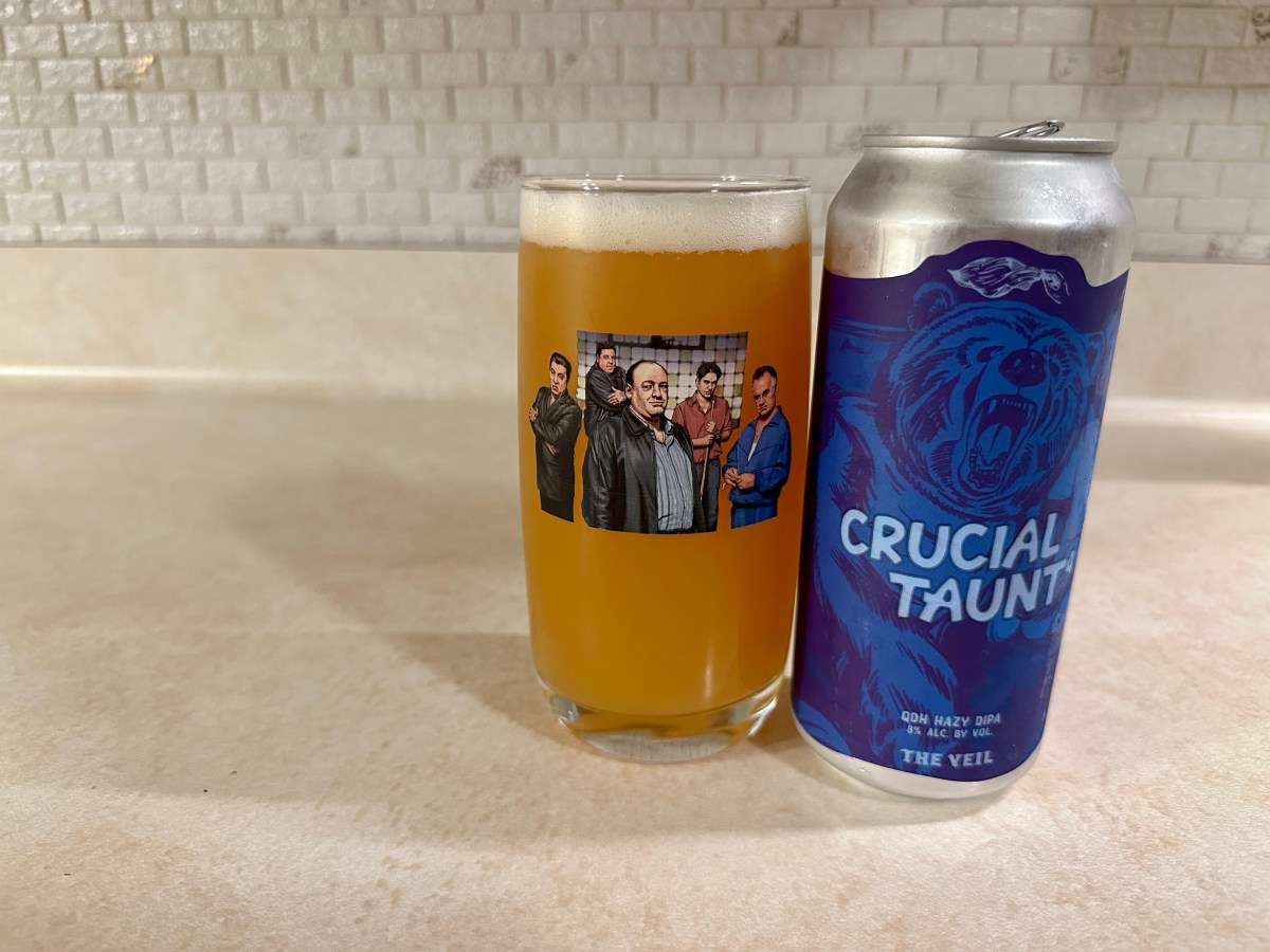 Brew Review – The Veil Brewing Co. Crucial Taunt⁴ – A Town's Zone