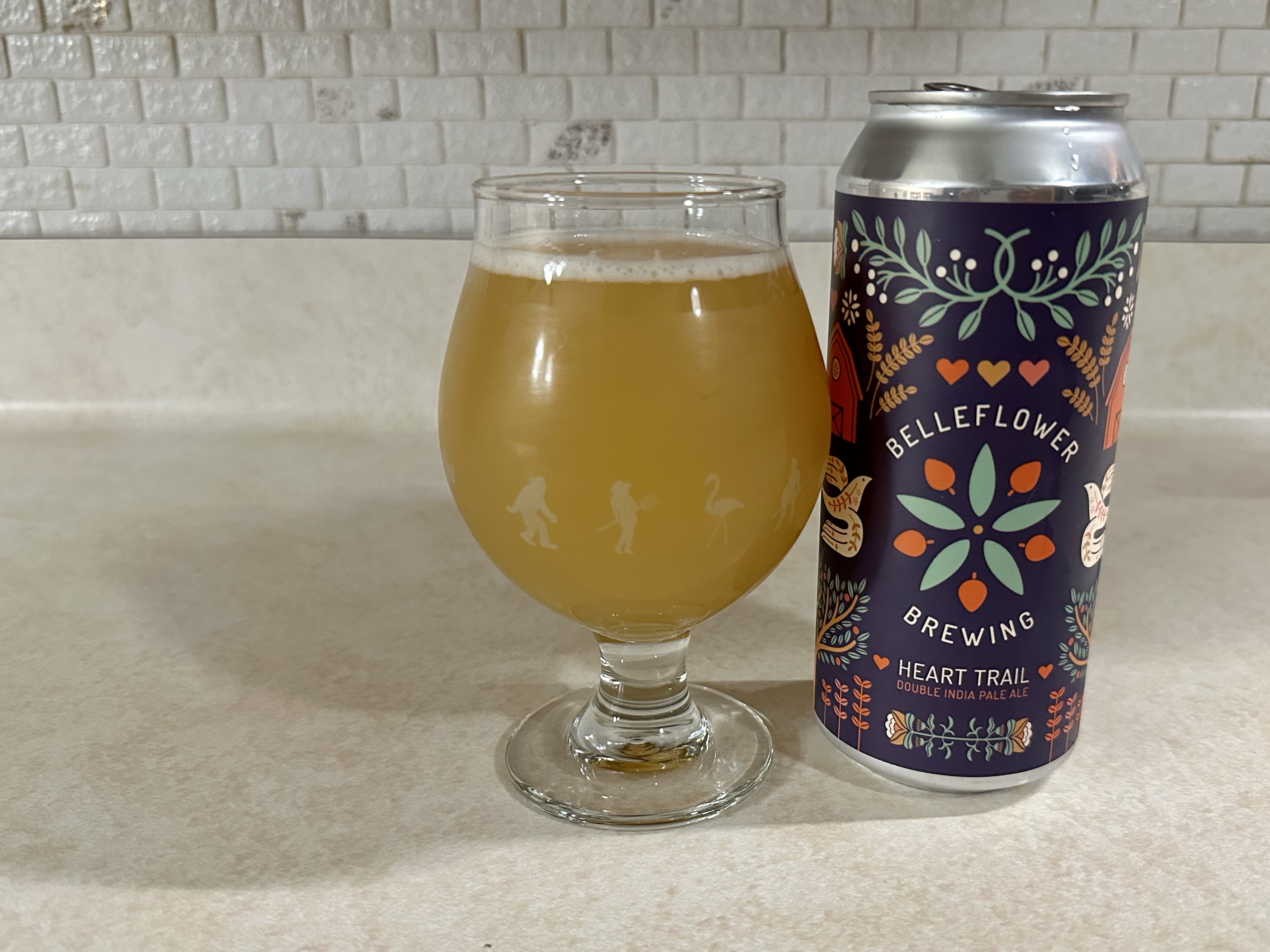 Brew Review – Belleflower Brewing Company Heart Trail – A Town's Zone