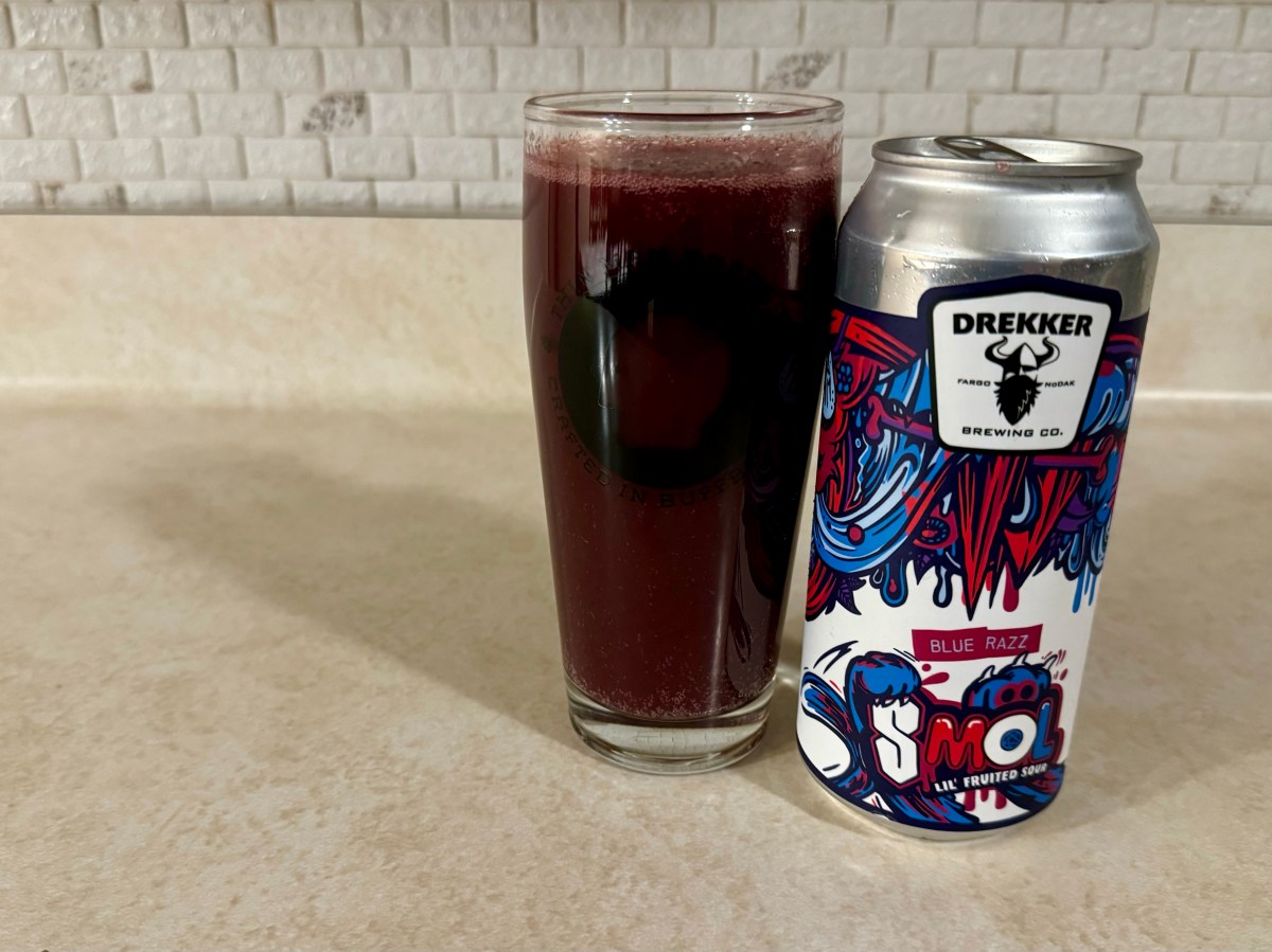 Brew Review – Drekker Brewing Co. Smol – Blue Razz – A Town's Zone