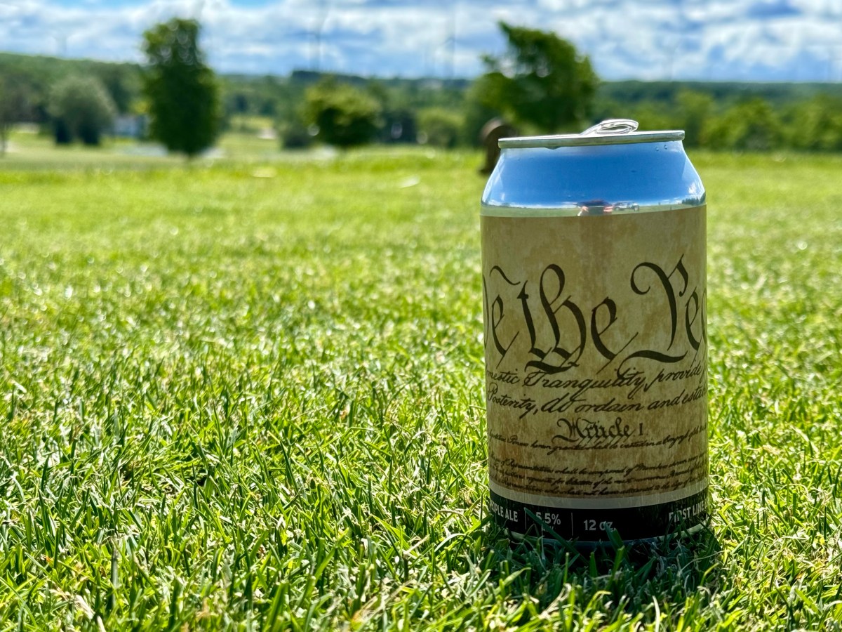 Brew Review – First Line Brewing We the People Ale – A Town's Zone