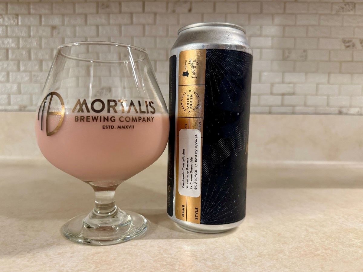 Brew Review – Mortalis Brewing Co. Cassiopeia Constellation – A Town's Zone
