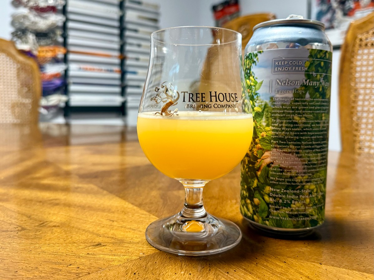 Brew Review – Tree House Brewing Company Nelson Many Ways – Eggers Hops – A Town's Zone